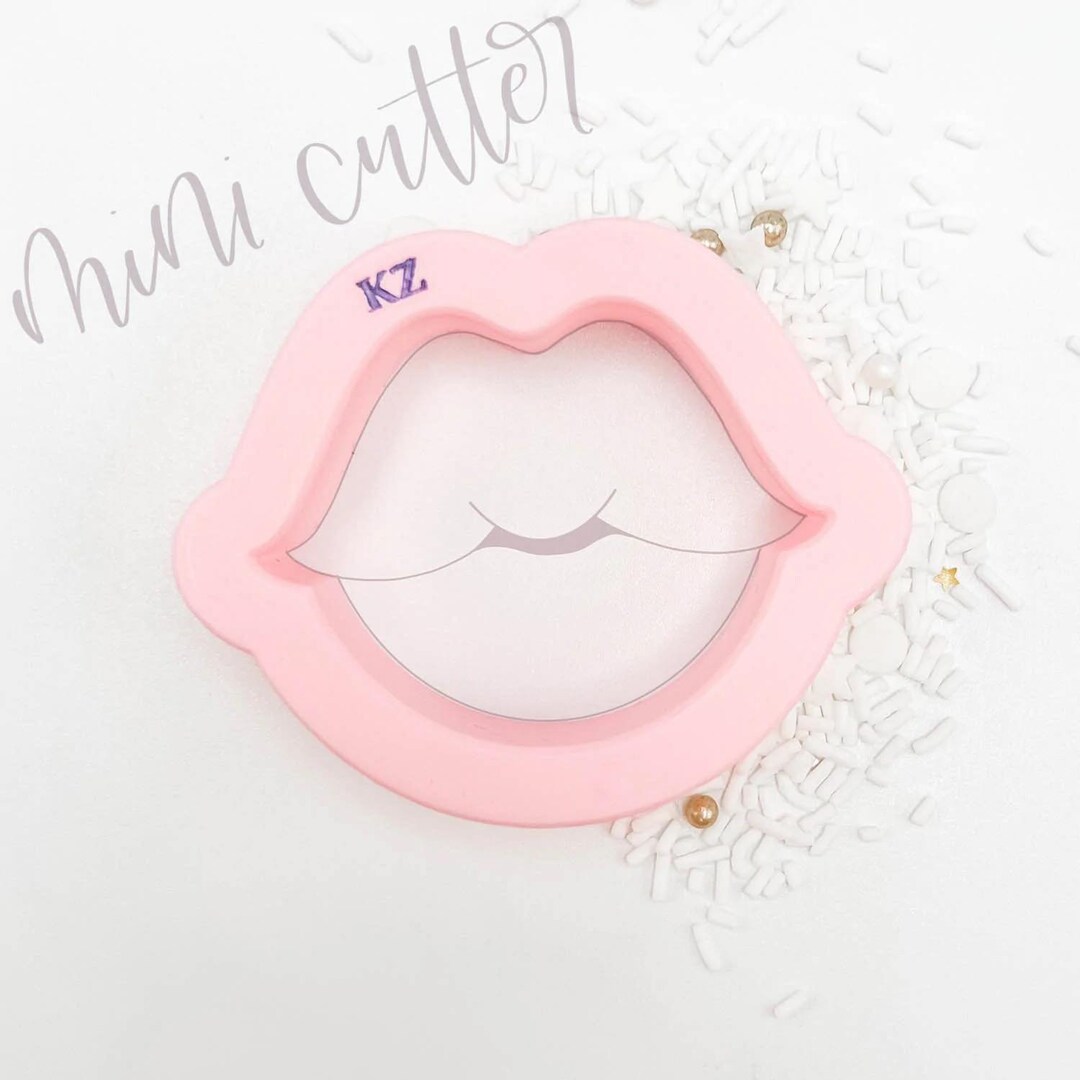 Fast Shipping!! Kiss Mini Cookie Cutter, Lips Cutter, Kiss Cookie ...