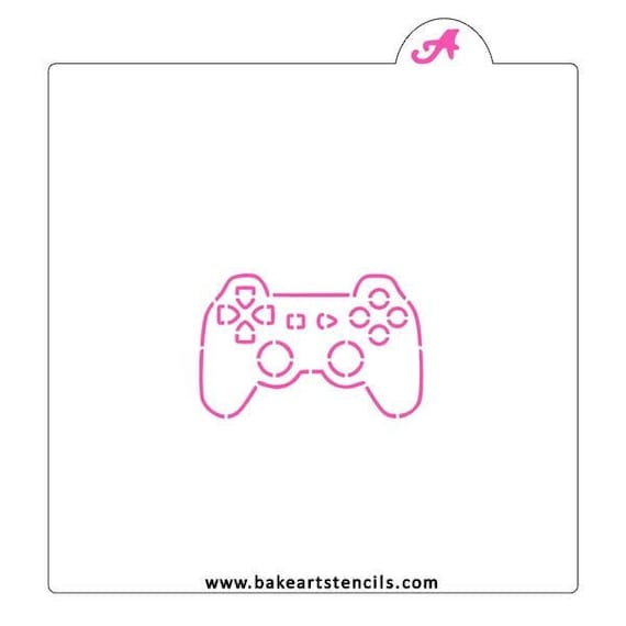 Craft Supplies & Tools Tools Painting Controller PYO Stencil Video Game ...
