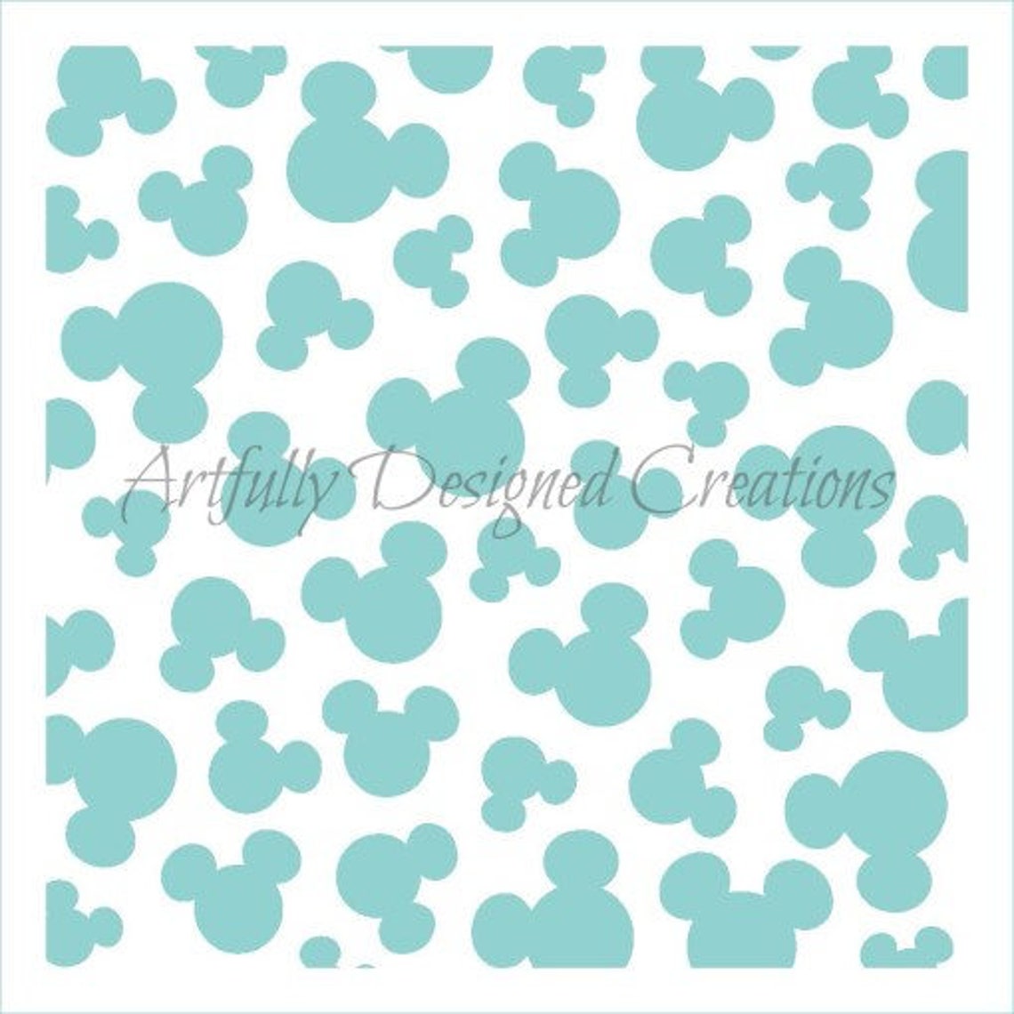 Mouse Stencil - Etsy