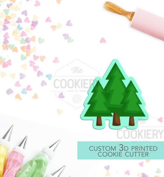FAST SHIPPING Pine Trees Cutter Cookie Cutter Christmas | Etsy