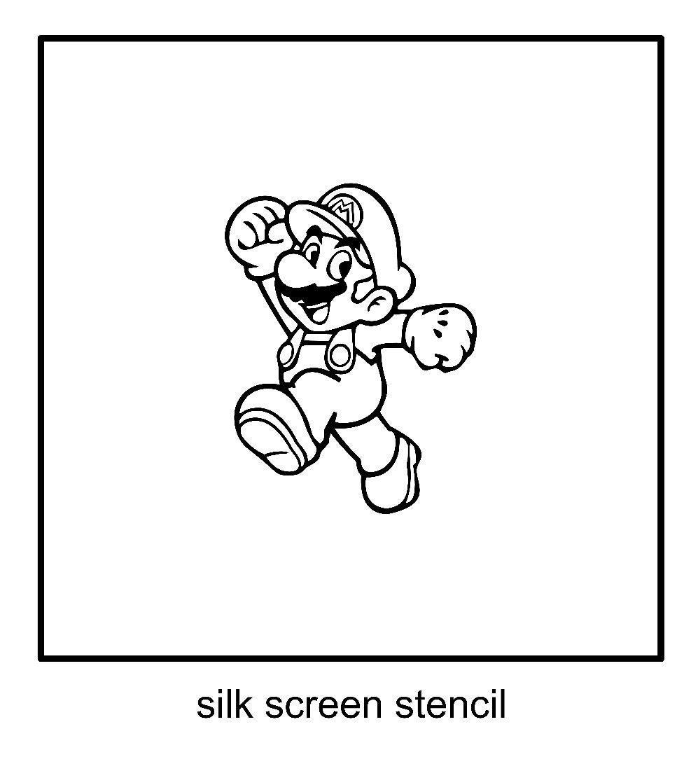 Mario Stencil