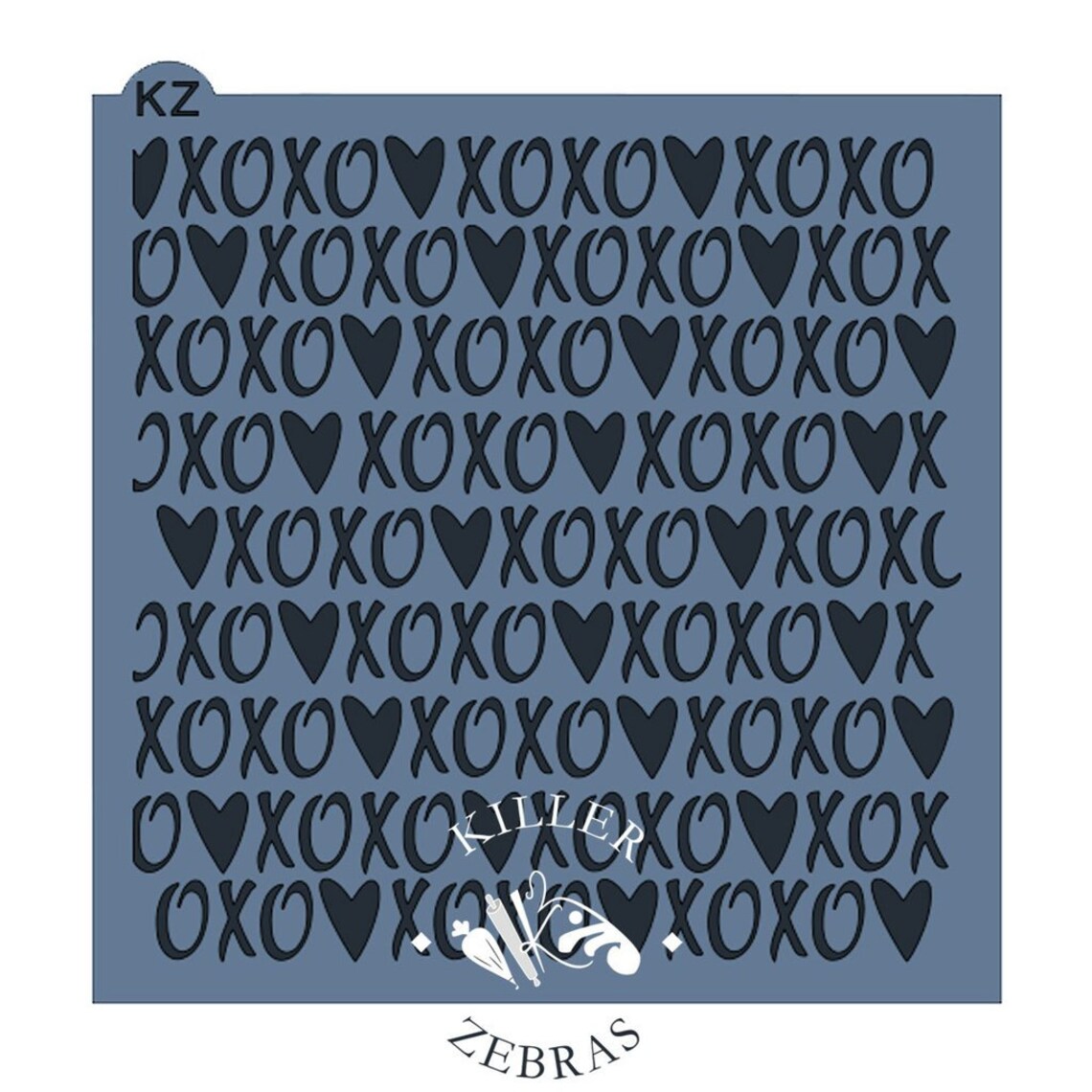 FAST Shipping XOXO Stencil - Etsy