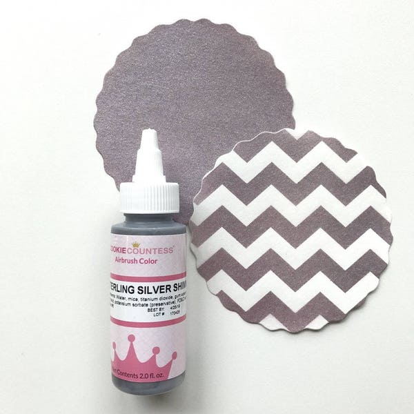 Silver Food Coloring - Etsy