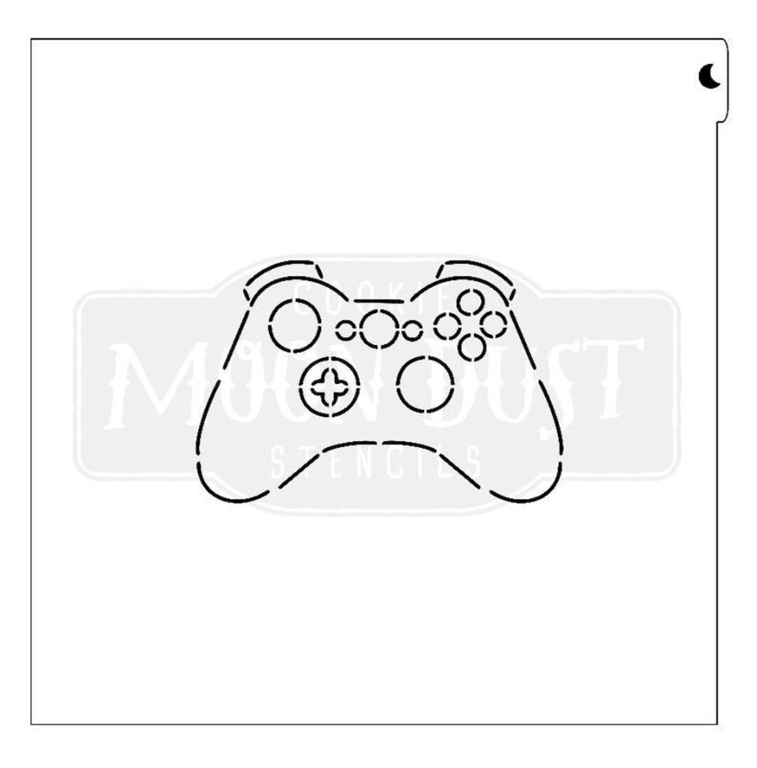 Stencil Voor Videogamecontroller Waffles! They Are Not Just For
