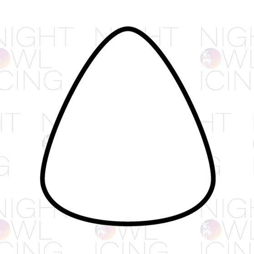 FAST SHIPPING!!! Rounded Triangle Cookie Cutter by Night Owl, Cookie ...