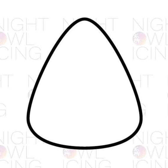 Rounded Triangle Outline
