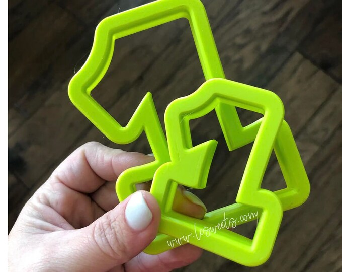 Groovy One Cookie Cutter. First Birthday Cookie Cutter. One Cookie ...