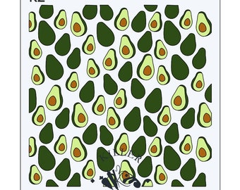 Avocado 783-A316 Stencil - Etsy