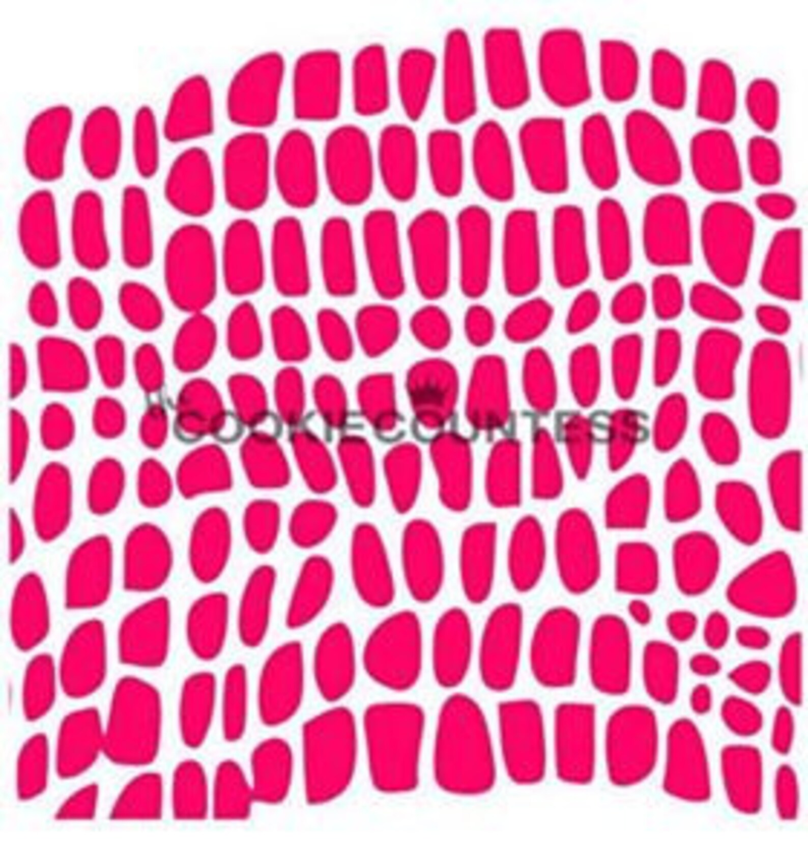 FAST SHIPPING Reptile Skin Stencil Cookie Stencil - Etsy