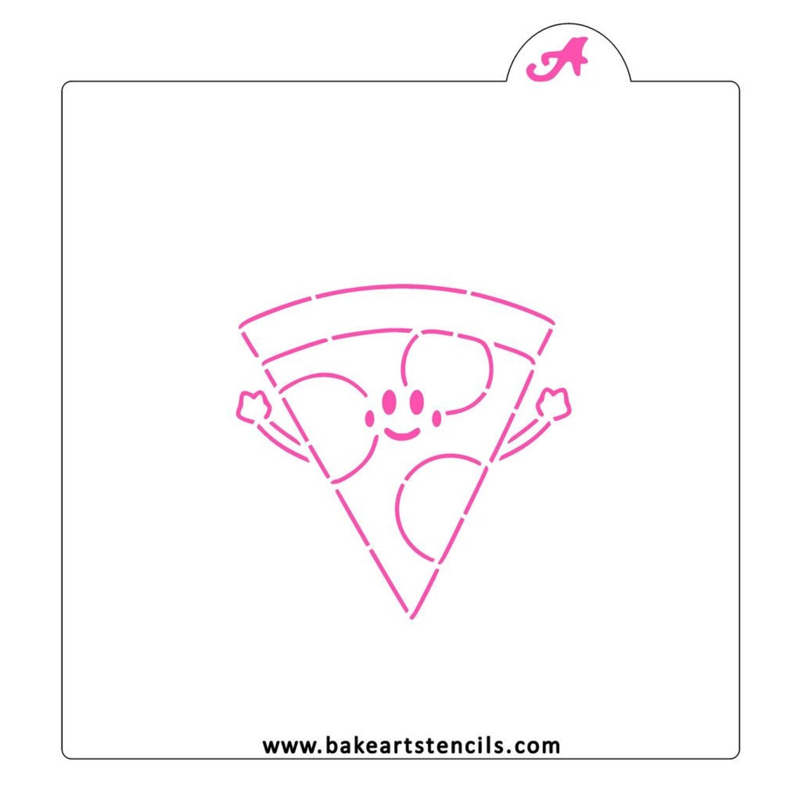 Fast Shipping Pizza Guy PYO Stencil Pizza Cookie Stencil - Etsy