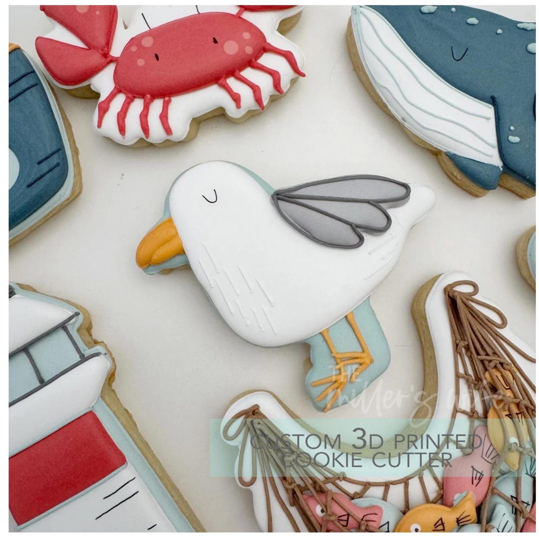 FAST SHIPPING!!! Seagull Cookie Cutter, Cookie Cutter, Under the Sea ...