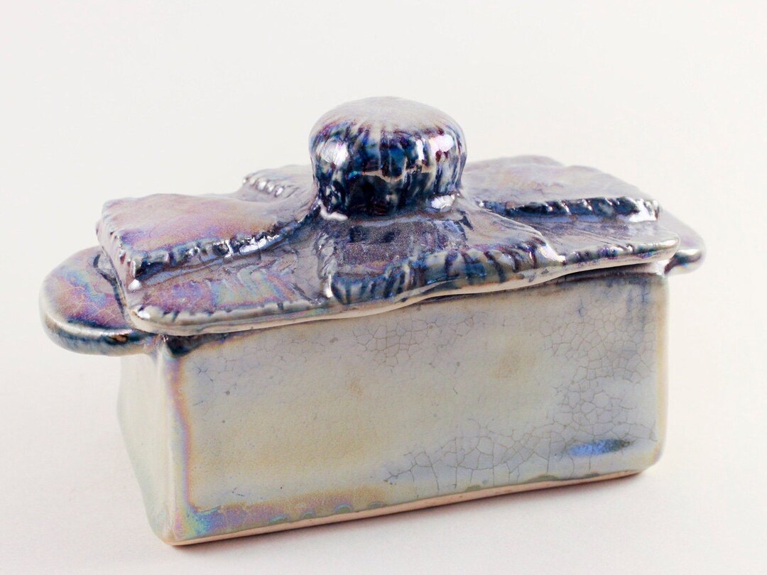 Ceramic Tiffany Gift Box / Dream Box / Wish Box / Jewel Box / God Box ...