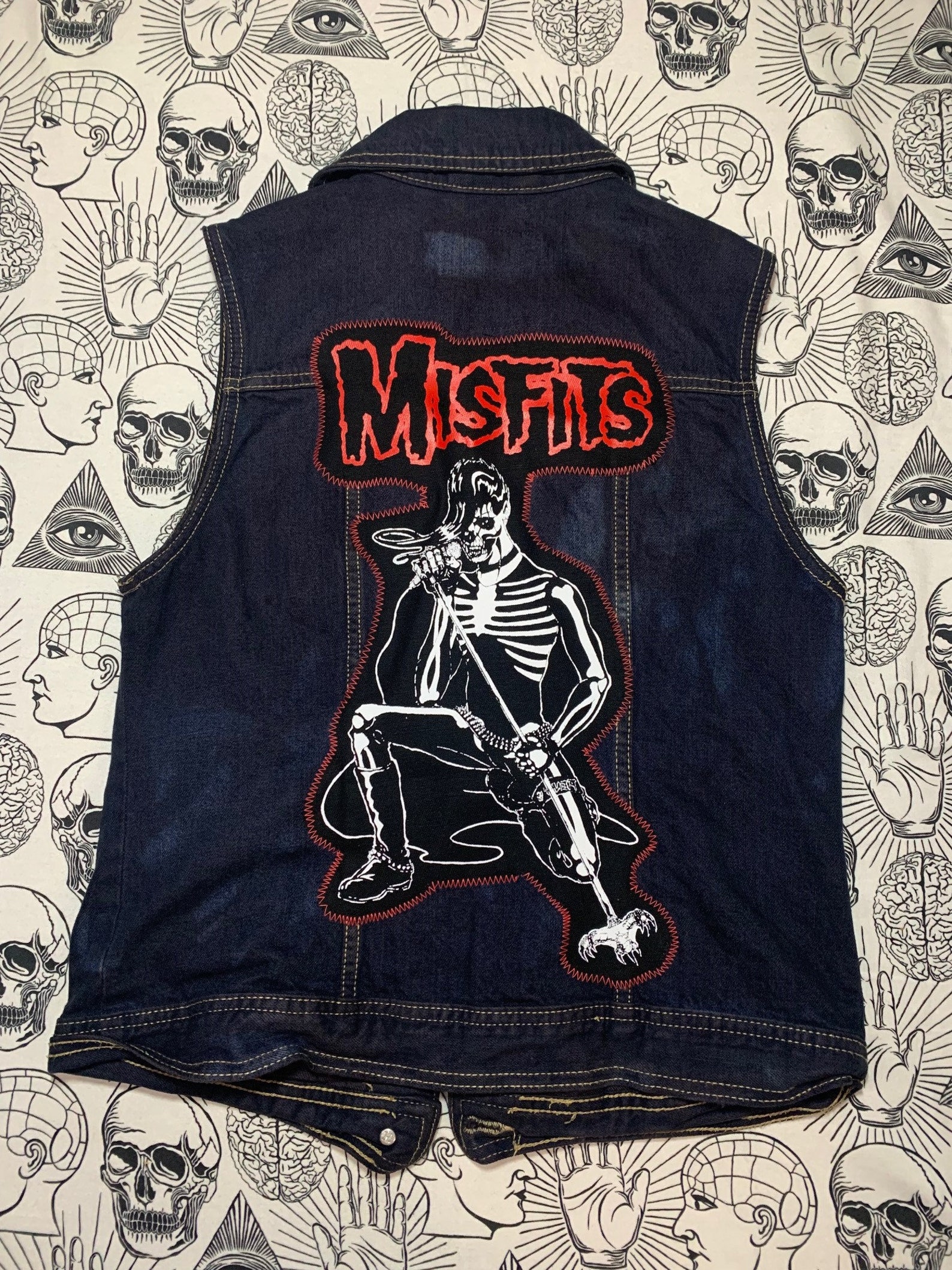 Punk Vest - Etsy