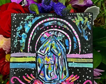 Crystal painting | Etsy