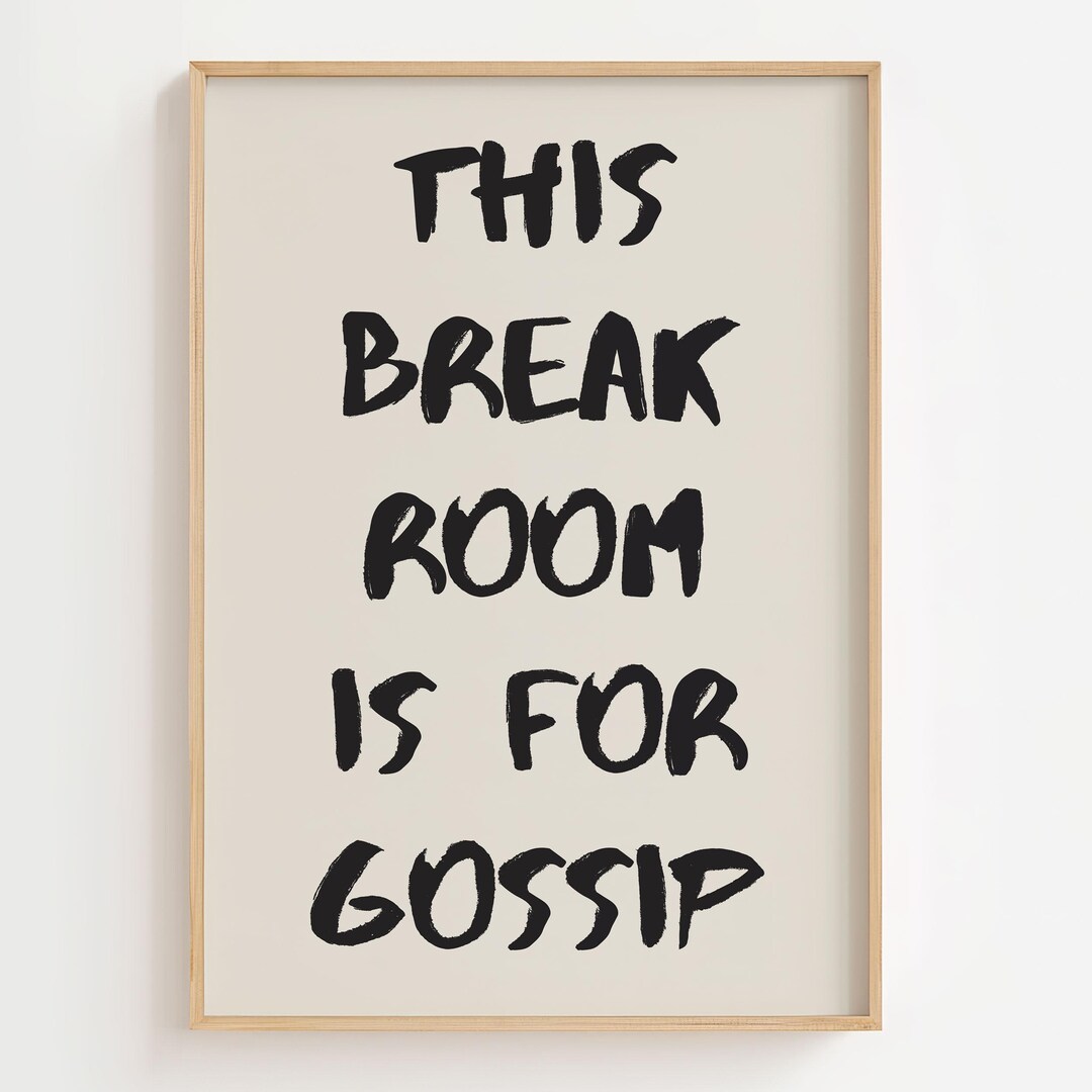 Cowork Lobby Art Print, Funny Office Wall Art, Gift for Coworker, New ...
