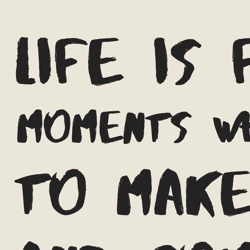 Funny Life Wall Art, Motivational Art Print, Omelette Scrambled Eggs ...