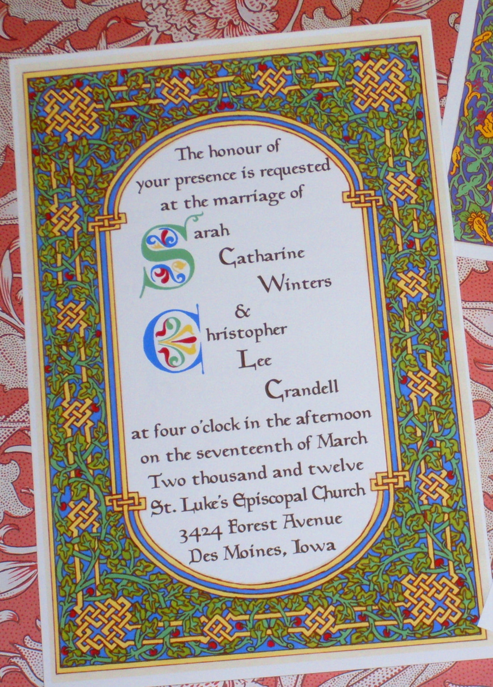 Hobbit Invitation LOTR Invitation Shire Samwise Wedding - Etsy