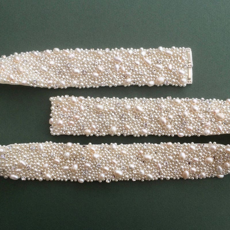 Pearl Belt - Etsy
