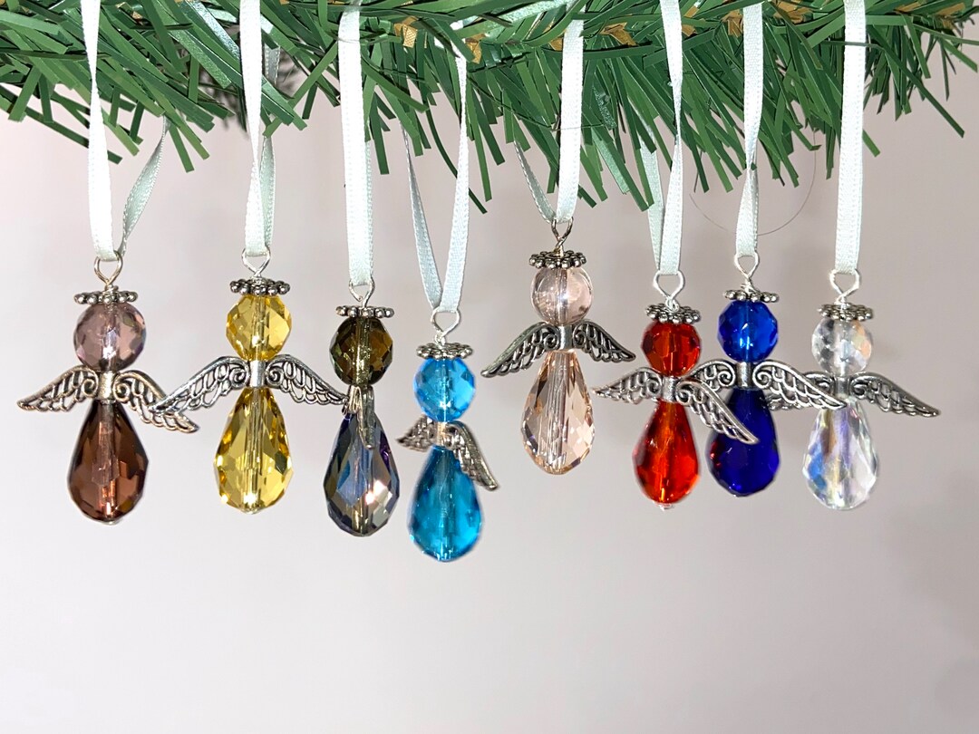 Sparkly Angel Christmas Tree Decoration: Keepsake Gift - Etsy