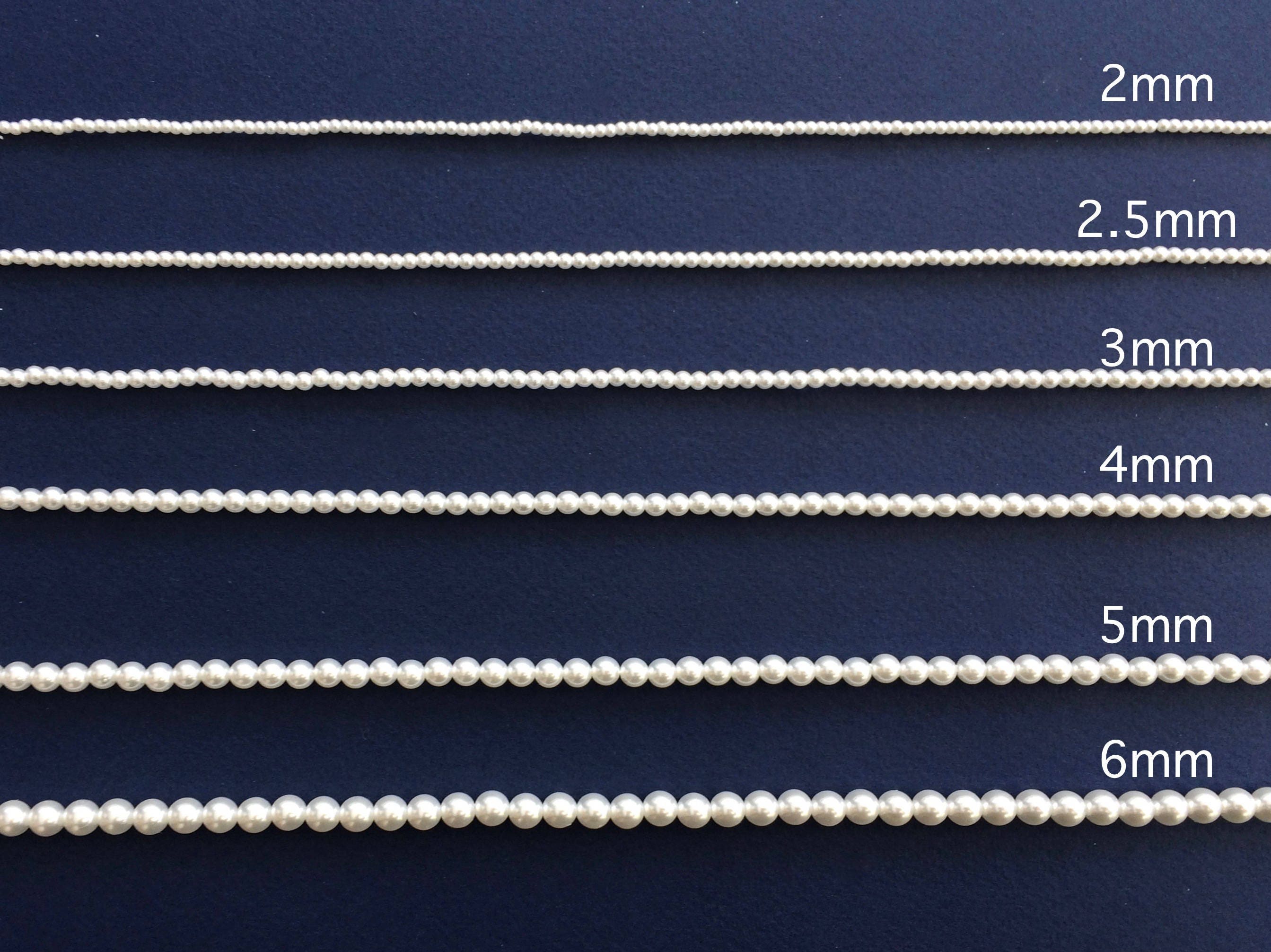 2mm Imitation Pearls Small Pearls Bridal Pearls White - Etsy