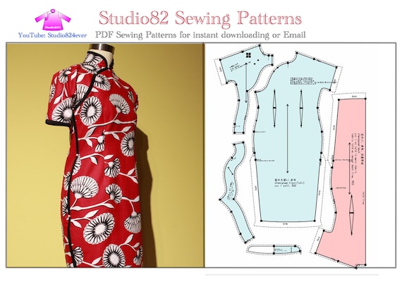 Qipao Cheongsam Sewing Pattern