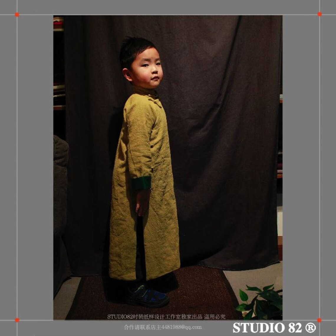 Cheongsam Pattern for Boywith Lining Sewing Pattern A4 - Etsy