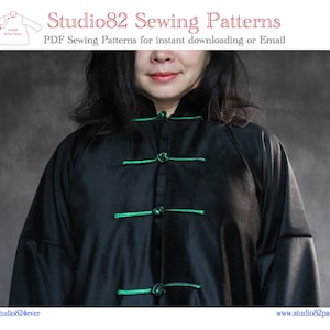 PDF Sewing Pattern of Tang Suit/ Tangzhuang/ Chinese-style Jacket With ...