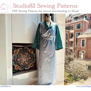 Digital Sewing Pattern of Lhasa Chuba for Instant Download - Etsy