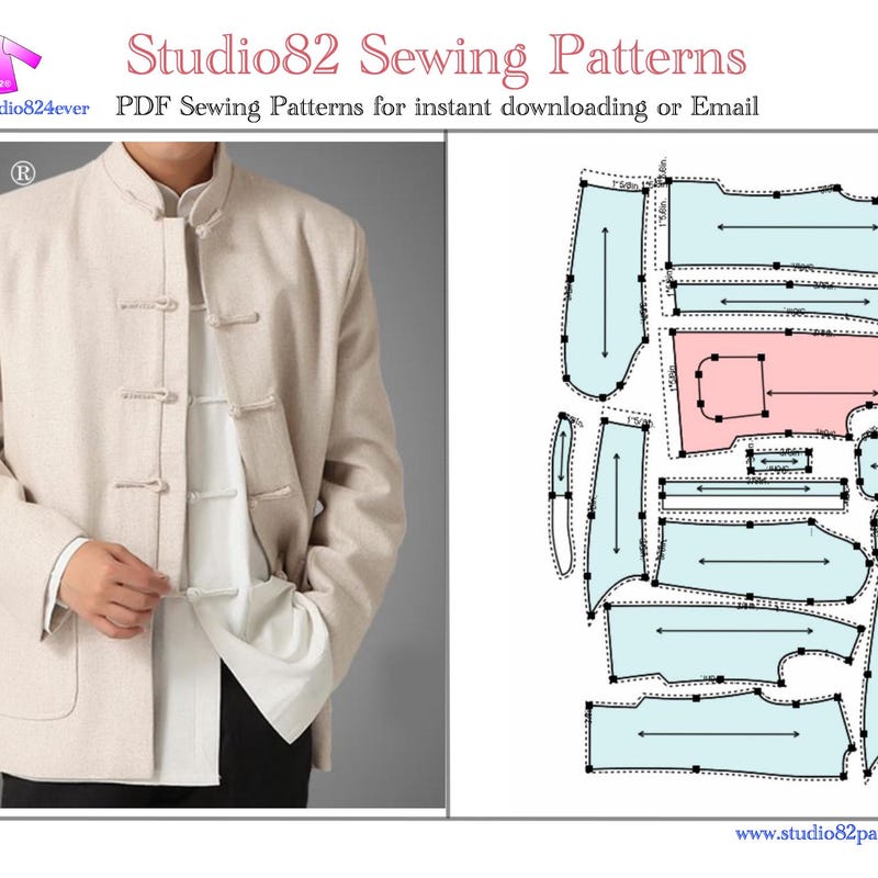 Chinese Tang Jacket - Etsy Norway