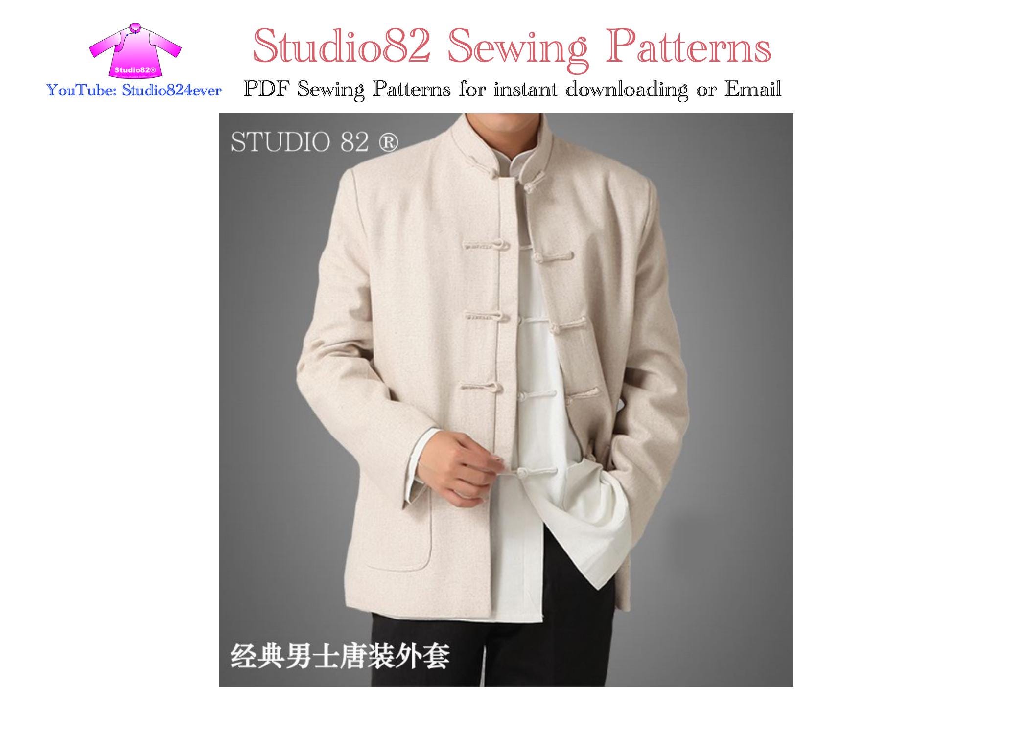 Tang Suit Sewing Pattern: Traditional Chinese Jacket (PDF) - Etsy