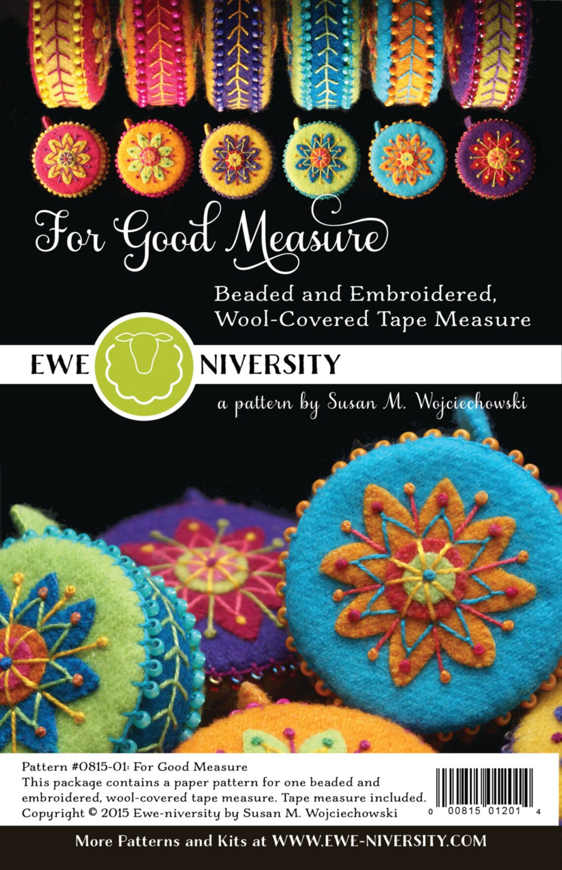 For Good Measure: Ewe-niversity Beaded and Embroidered - Etsy UK