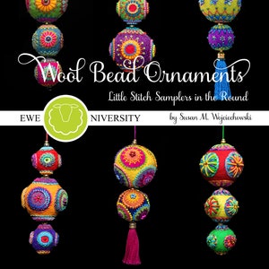 Wool Bead Ornaments #1 (pattern Only) - Etsy