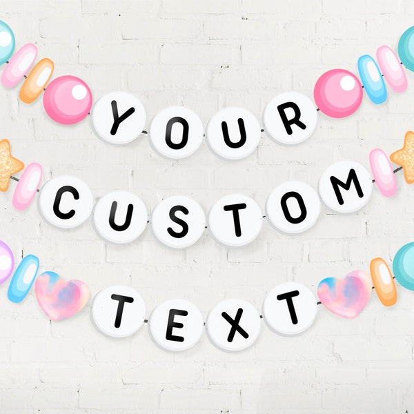 Giant Friendship Bracelet Printable - Etsy