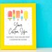 Editable Popsicle Party Sign Printable - Popsicle Birthday Party ...