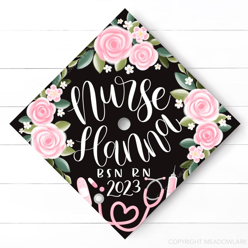Nursing Graduation Cap - Etsy