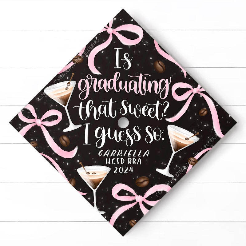 Graduation Cap Bow - Etsy