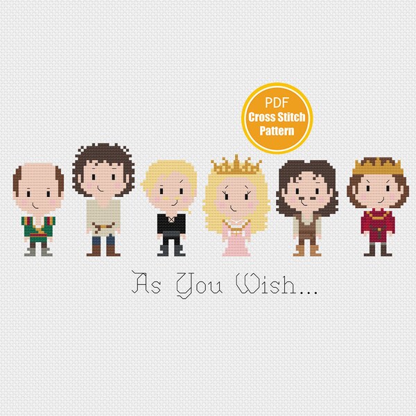 Princess Bride Cross Stitch Pattern - Etsy