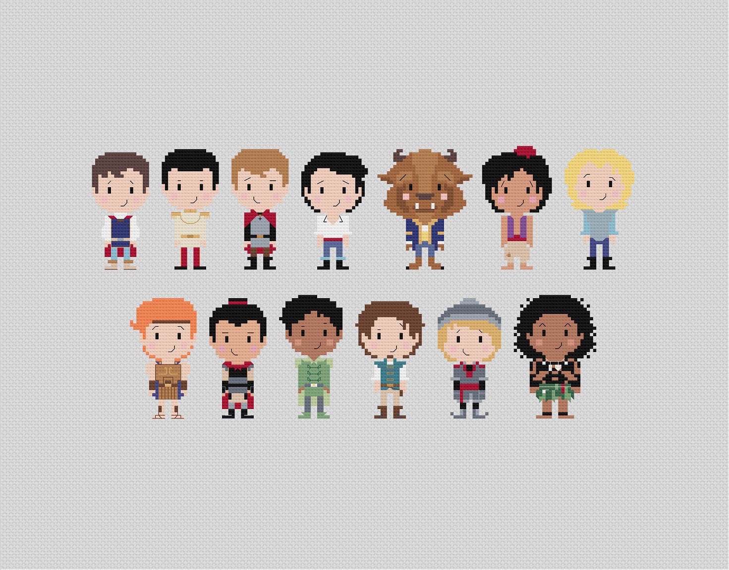 Prince Cross Stitch Pattern - Prince Charming - PDF Download - Princes ...