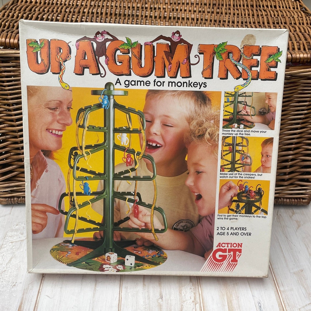 Rare Vintage up A Gum Tree Board Game Game Action GT 1989 Complete - Etsy