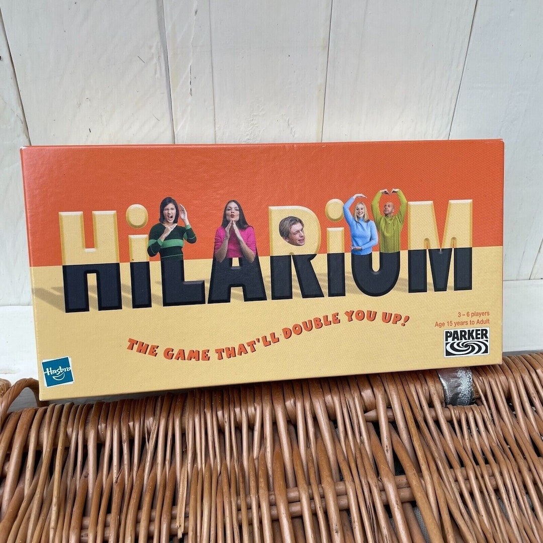 Hilarium Card Board Game Parker Complete Instructions Christmas Game ...