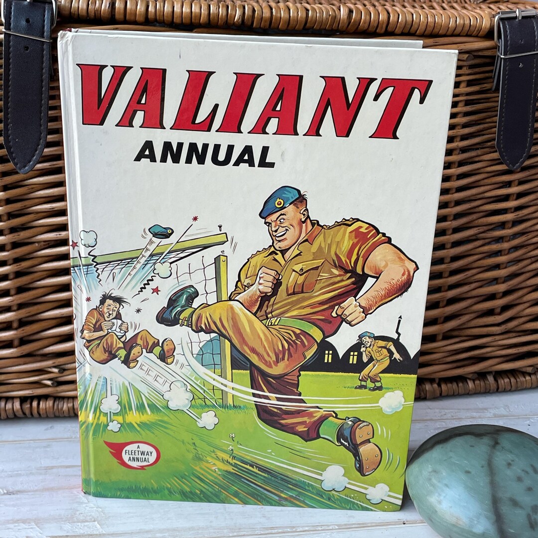 Valiant Annual 1975-76 Official Book Annual Fleetway Annual Hardback - Etsy