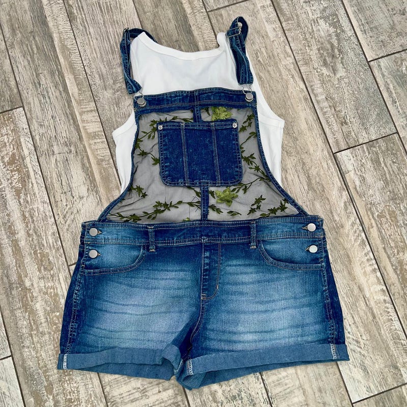 Women Flower Overalls - Etsy