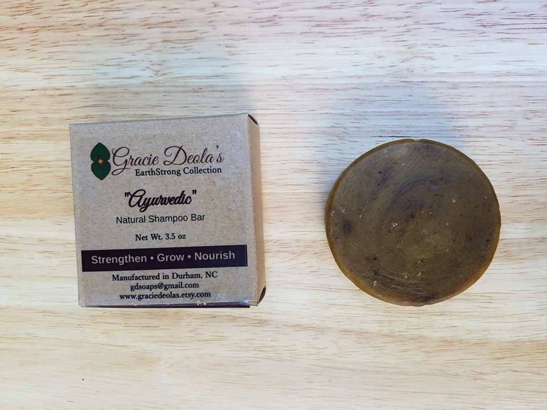 Ayurvedic Natural Solid Shampoo Bar Strengthen Nourish Grow Bhringraj ...