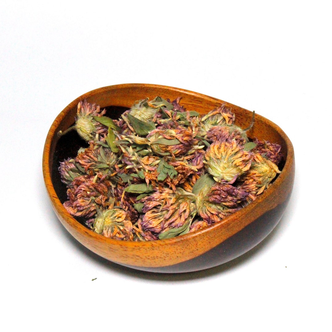 Red Clover Flowers Trifolium Pratense Wildcrafted Whole Ounce Dried ...