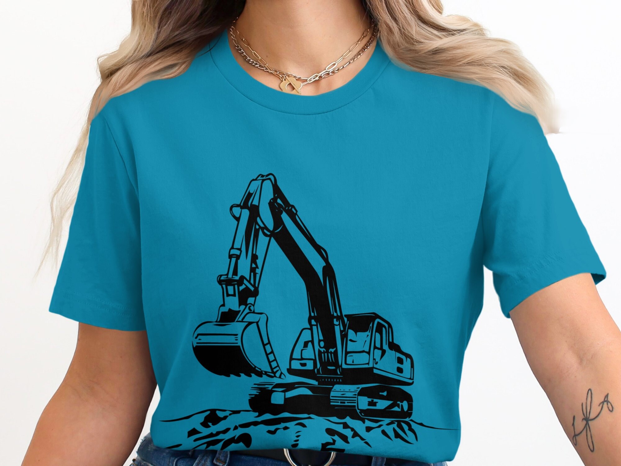 Excavator SVG Digital Cut,excavator Svg, Pipeliner Svg, Excavator Files ...
