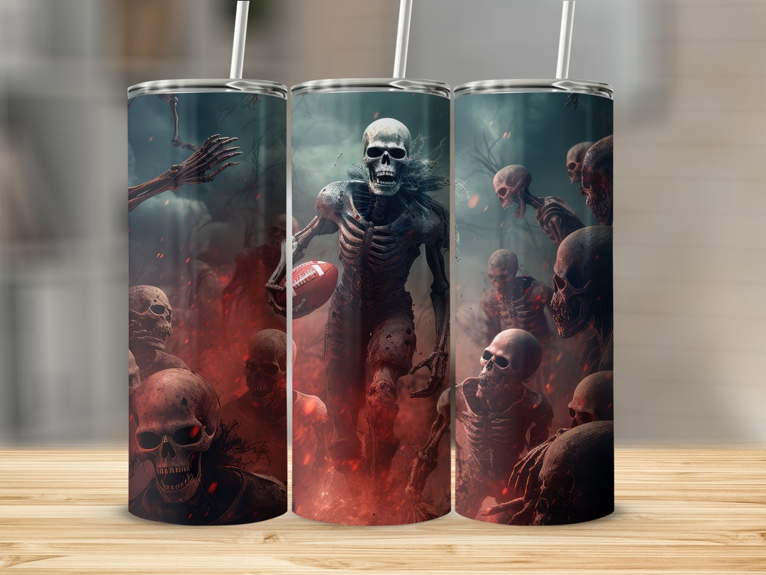 Hell Football Souls 20oz Sublimation Tumbler Design, Straight and ...