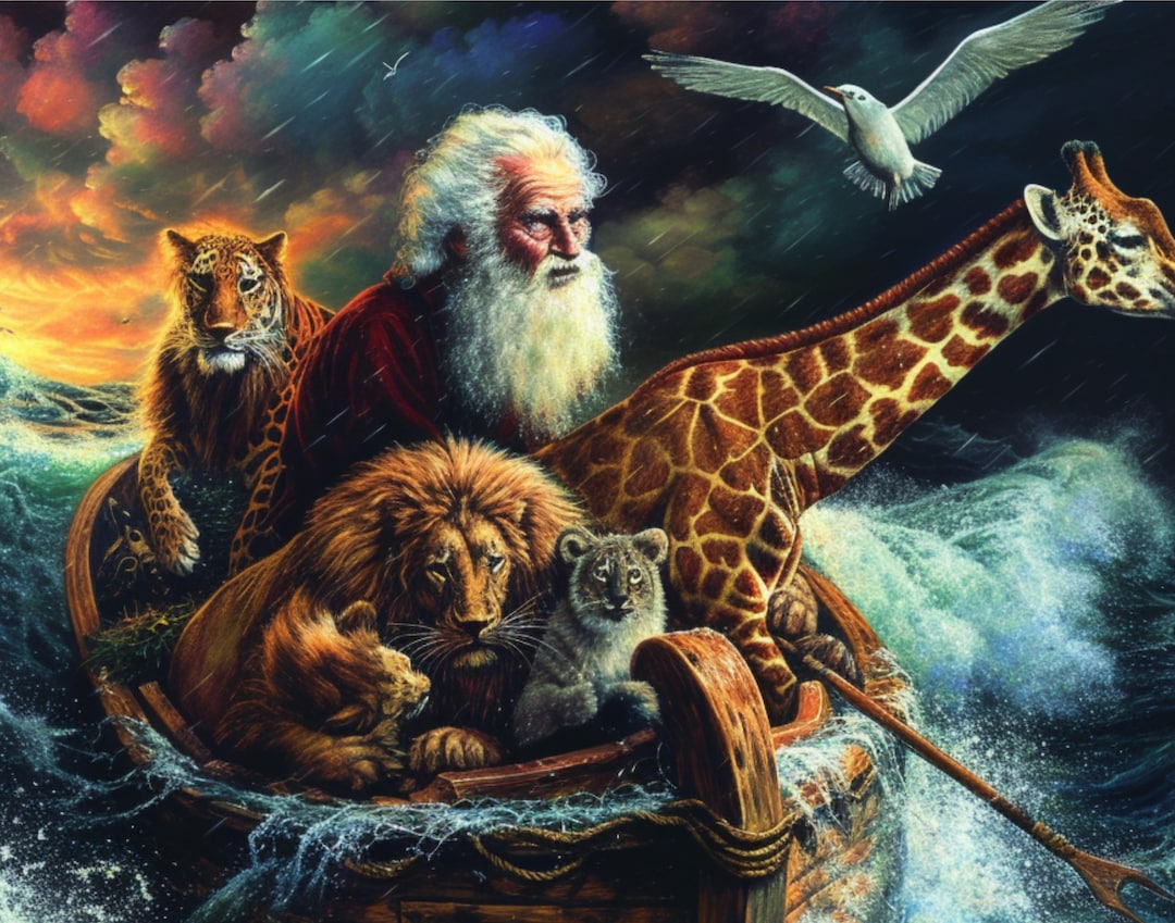 Noah Ark Wall Art - Etsy