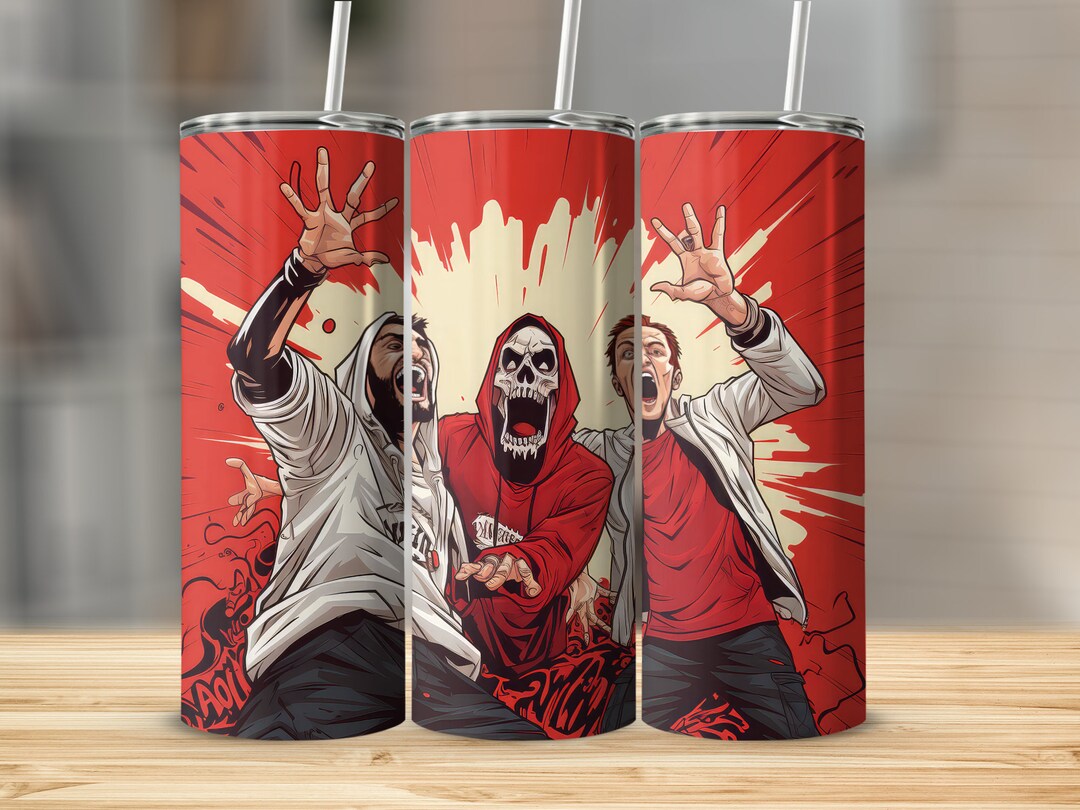Rappers and Reaper 20oz Sublimation Tumbler Design, Straight and ...