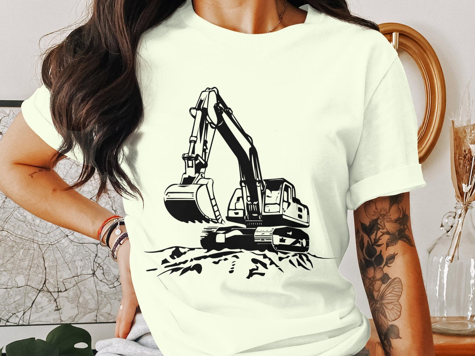 Excavator SVG Digital Cut,excavator Svg, Pipeliner Svg, Excavator Files ...