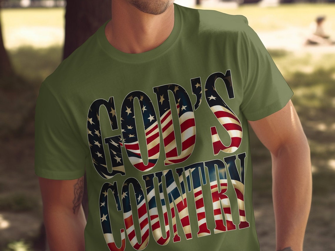 God's Country SVG Digital Cut, Vector File, Faith Country Design ...